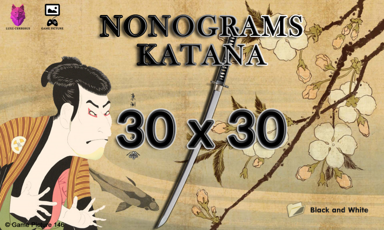 Nonograms Katana 30x30 • Game Picture 146